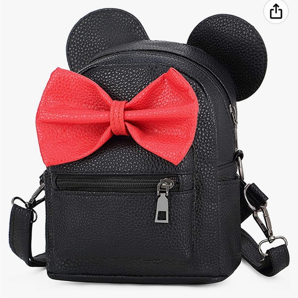 Minnie Mouse Backpack Crossbody Convertible Mini Bag - Gem